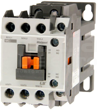 MC-22B 22A 11kW 1NO+1NC 24VDC Stycznik METASOL 3P - Sonepar